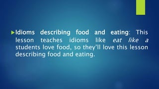 Talking about Idioms in IELTS Practicess | PPTX