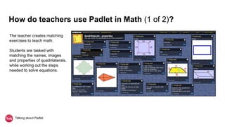 Talking about Padlet: Presented at Imagine Learning (pka Twig Education ...