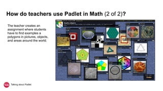 Talking about Padlet: Presented at Imagine Learning (pka Twig Education ...