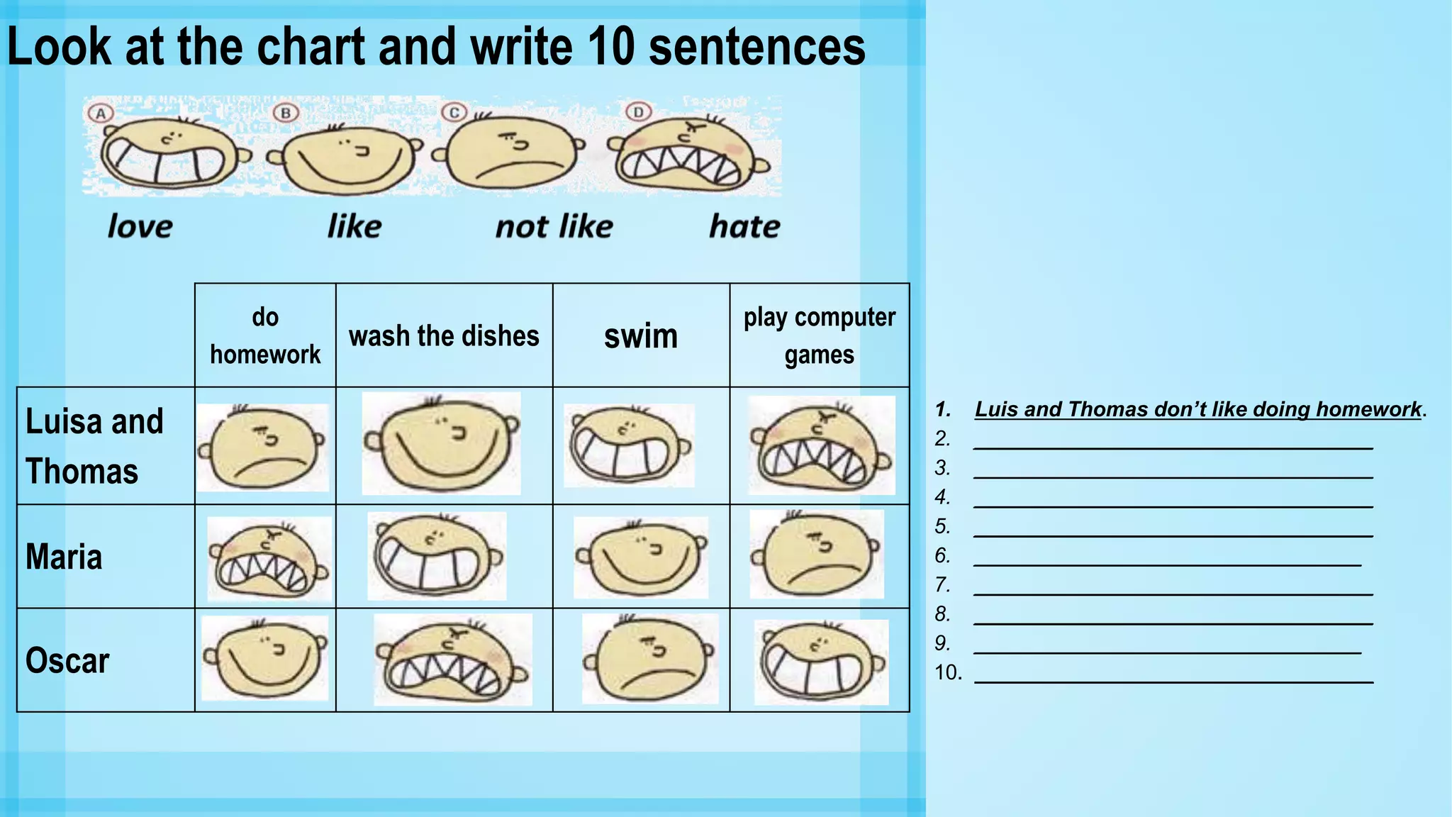 Talking About Preferences Ppt Free Download