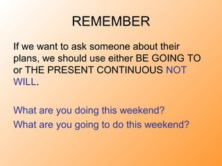 Talking about the future | PPT