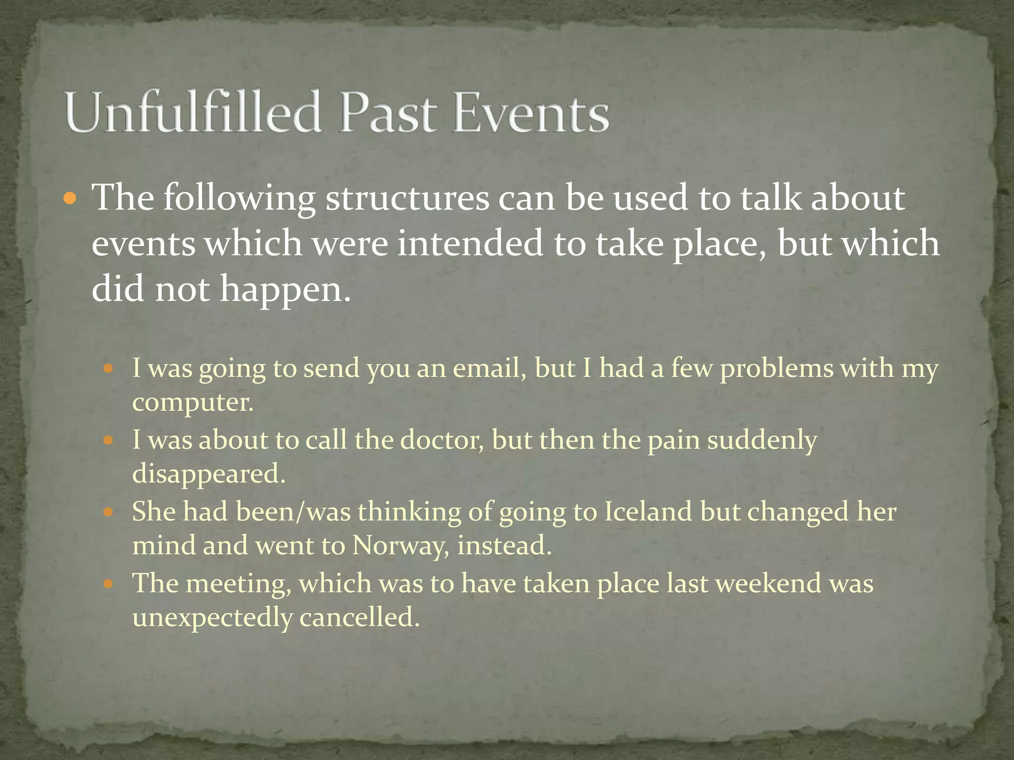 Talking about the past | PPTX