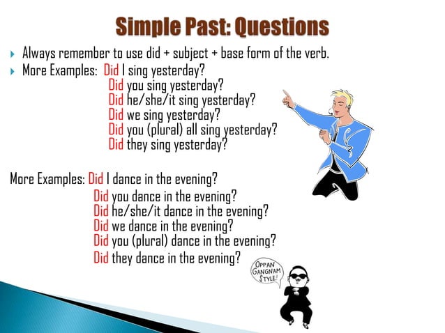 Talking about the past | PPT