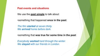 Talking about the past | PPTX
