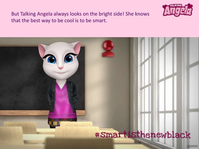 Talking Angela - Cool for School | PPTX