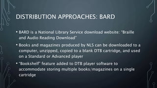 NCompass Live: Talking Book and Braille Service: Continuously Evolving ...