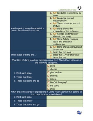Talking Cool (Slang) | PDF