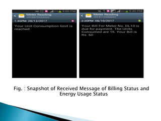 Talking energy meter based on microcontroller ppt | PPTX