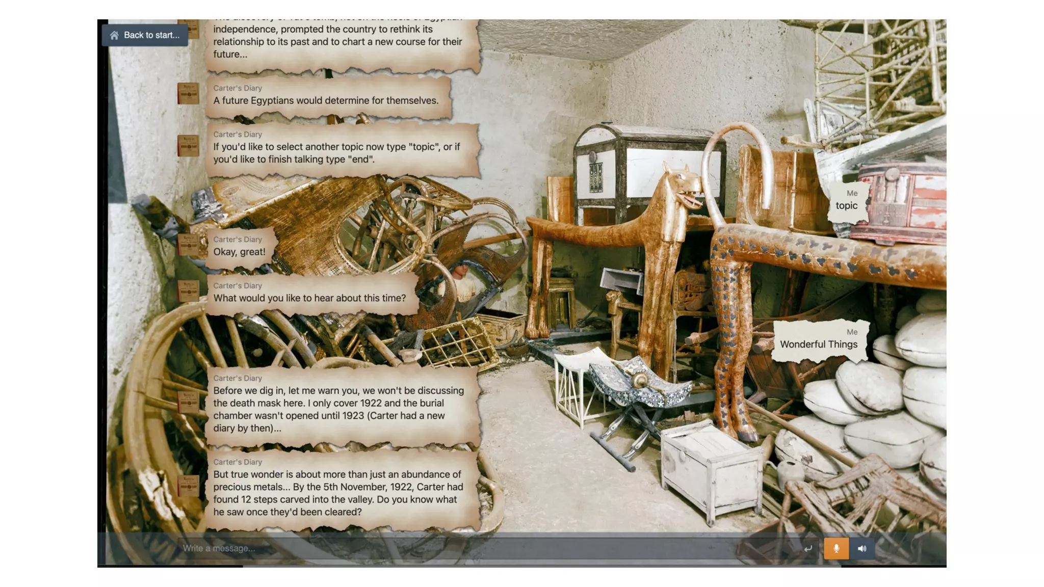 Talking Museum Objects: fad or future? A University of Oxford chatbot ...