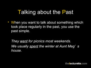 Talking about the Past | PPT