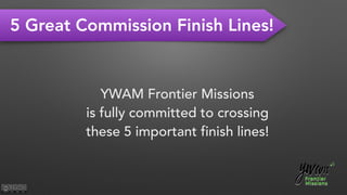 Talking Points for YWAM Together | PPT