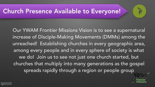 Talking Points for YWAM Together | PPT