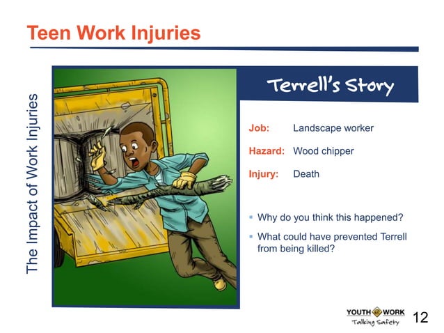 NJ Youth@Work Talking Safety | PPTX | Injuries | Diseases and Conditions