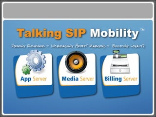 Talking SIP Mobility - MVNE & MVNO and M2M Billing Solution | PPT