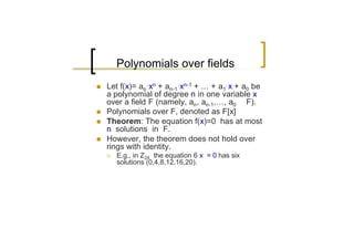 Number theory lecture (part 2) | PDF