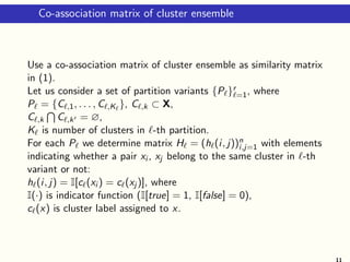Semi-Supervised Regression using Cluster Ensemble | PPT