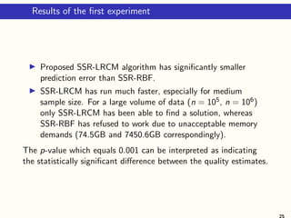 Semi-Supervised Regression using Cluster Ensemble | PPT