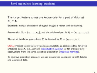 Semi-Supervised Regression using Cluster Ensemble | PPT