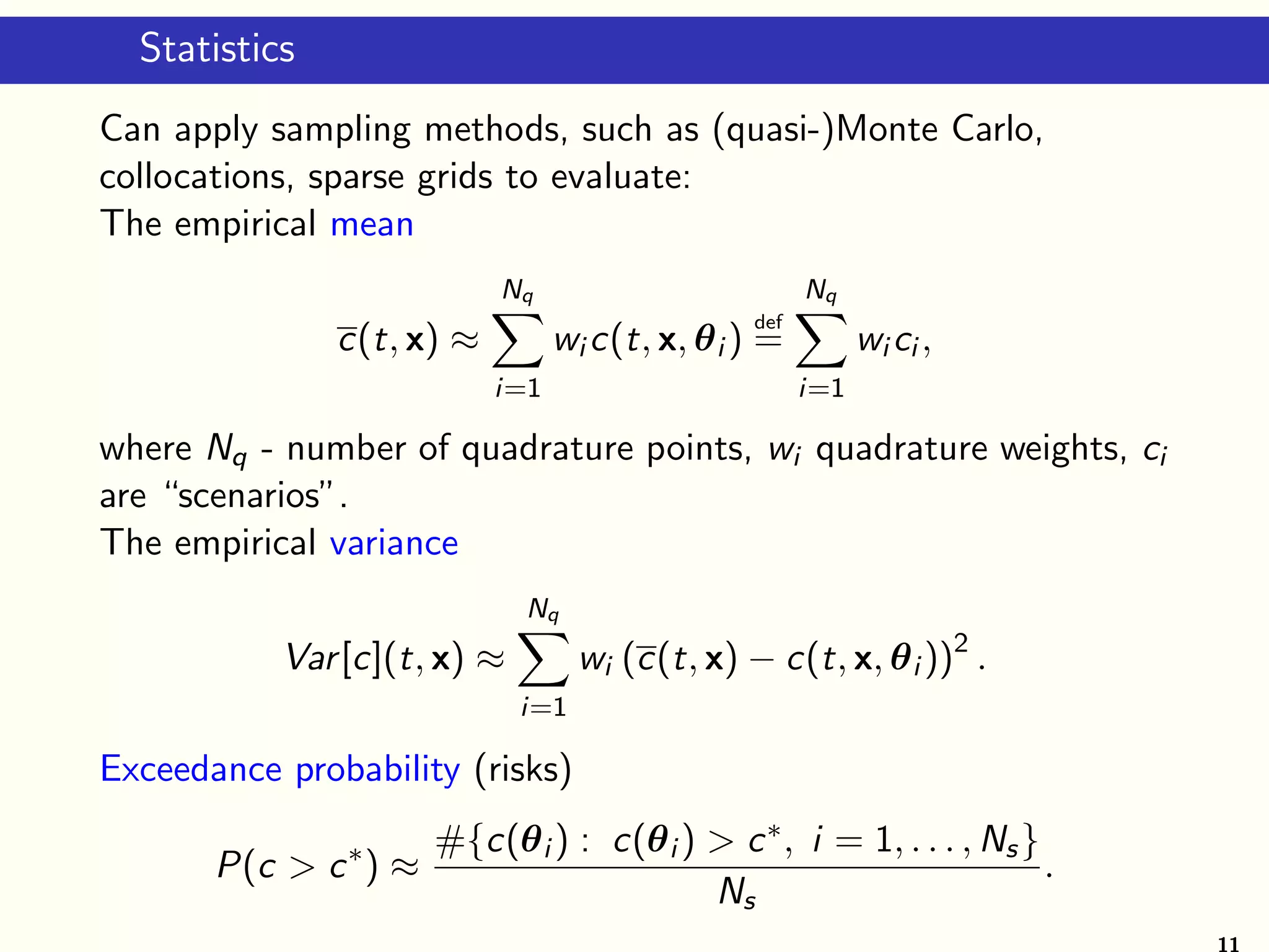 Propagation of Uncertainties in Density Driven Groundwater Flow | PPT