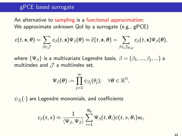Propagation of Uncertainties in Density Driven Groundwater Flow | PPT