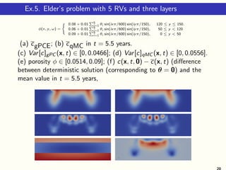Propagation of Uncertainties in Density Driven Groundwater Flow | PPT