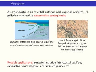 Propagation of Uncertainties in Density Driven Groundwater Flow | PPT