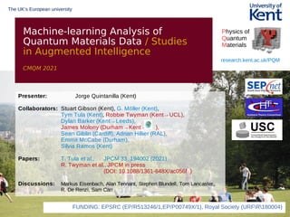 Principal Component Analysis of Quantum Materials Data: a Study in Augmented Intelligence | PDF ...