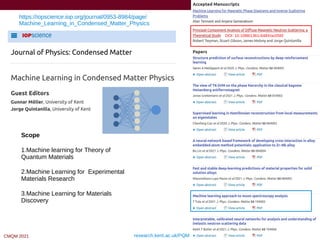 Principal Component Analysis of Quantum Materials Data: a Study in Augmented Intelligence | PDF ...