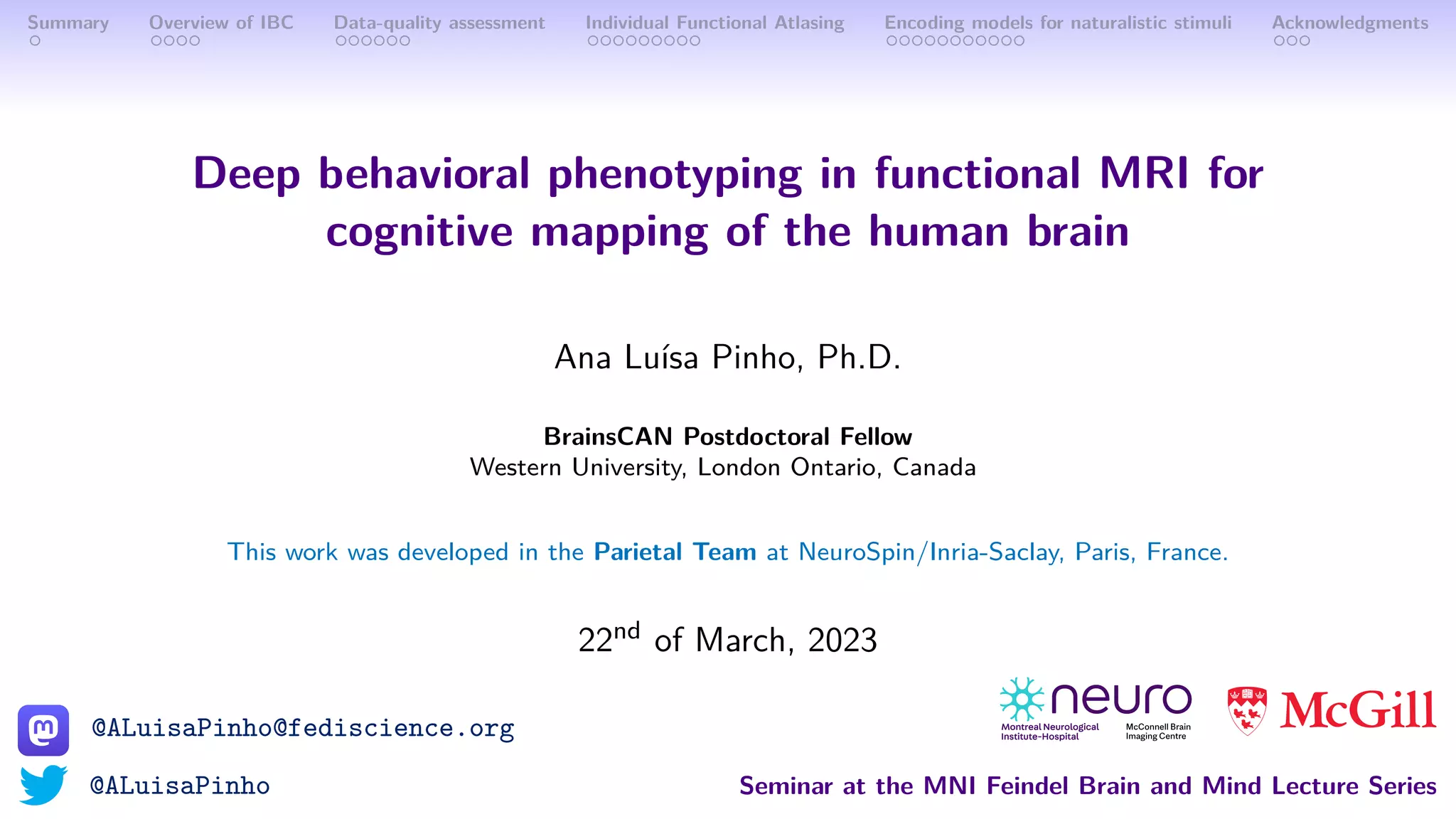 Deep behavioral phenotyping in functional MRI for cognitive mapping of ...