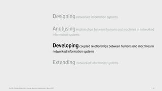 Human-Machine Collaboration in Networked Information Systems | PPT