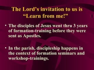 Talk no. 2, Call to Discipleship | PPT