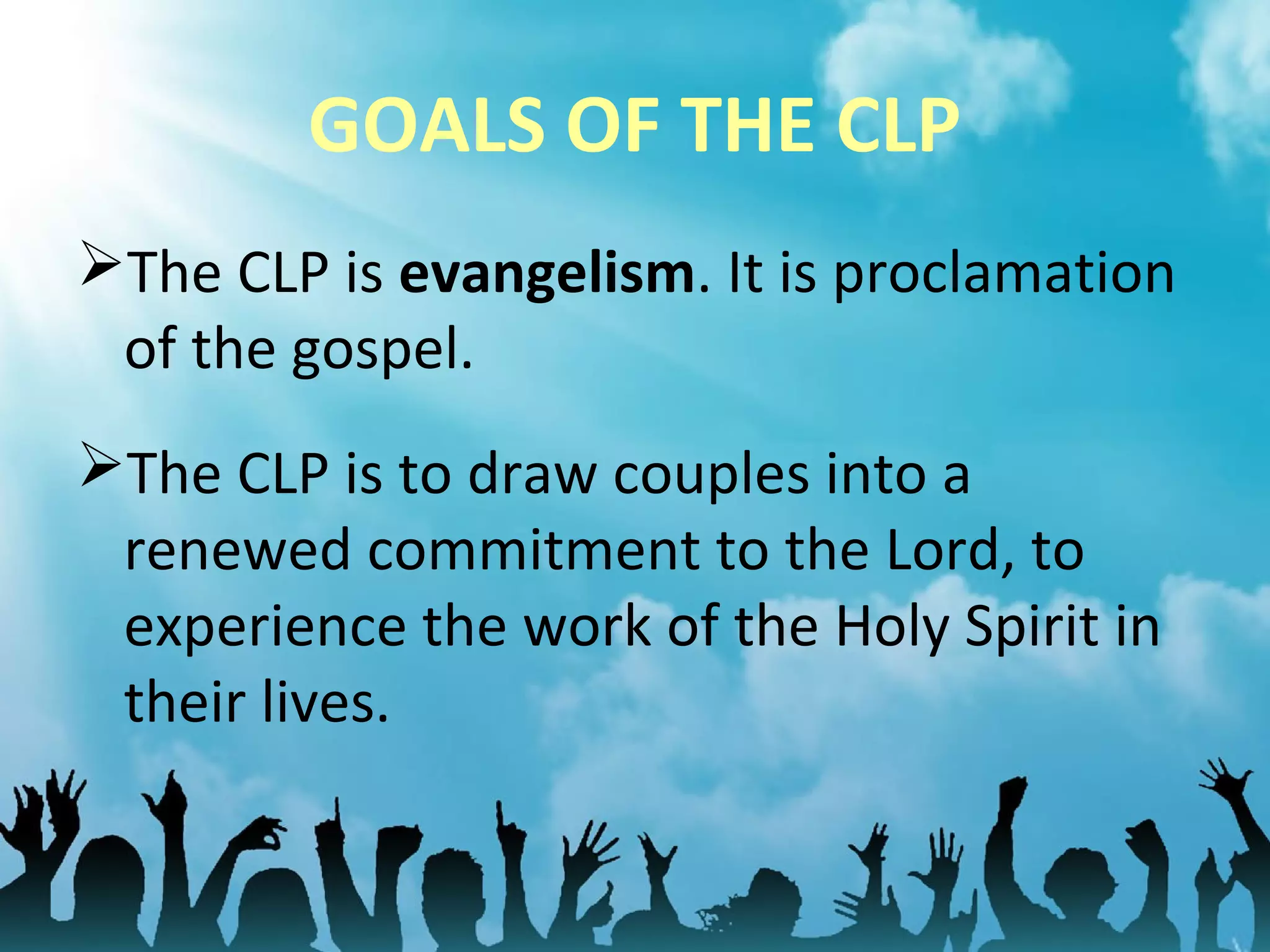Talk no 2 what is clp | PPT
