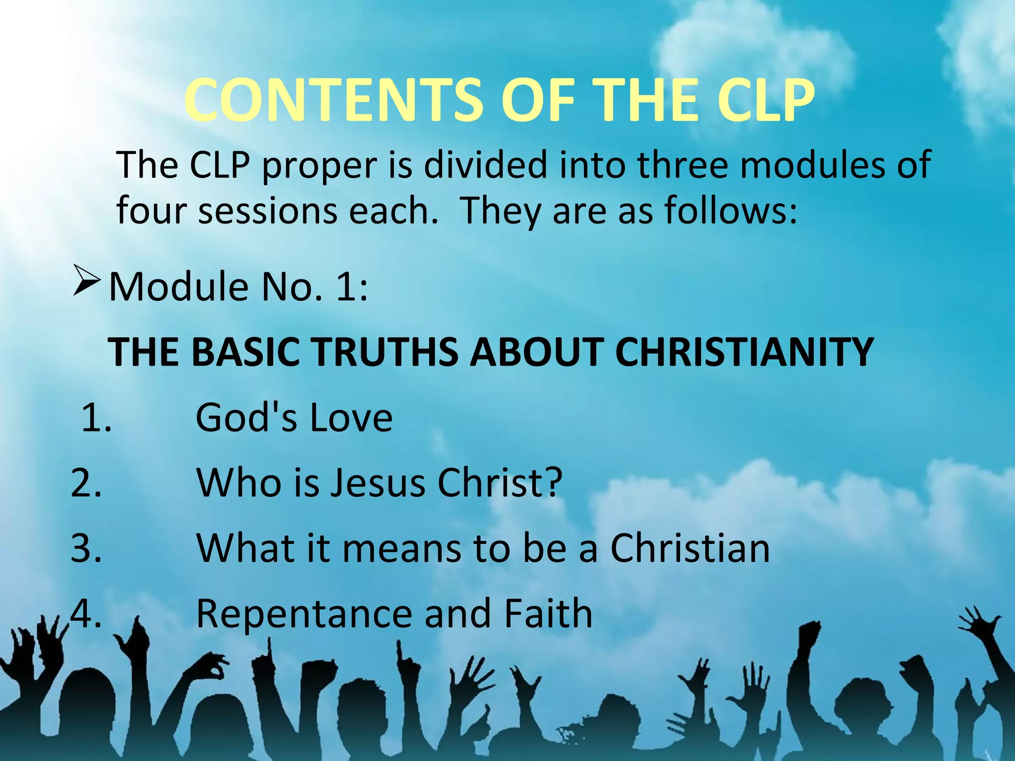 Talk no 2 what is clp | PPT