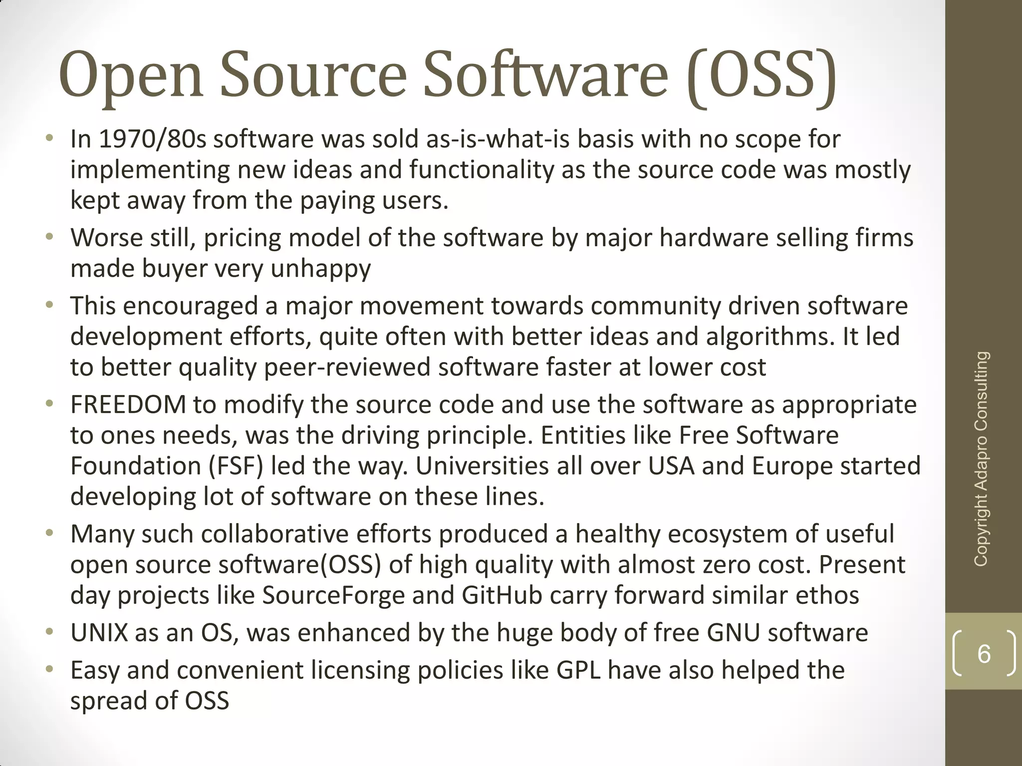 A Roadmap for Students Using FOSS (Free and Open Source Software) and Reaching Goals of ...