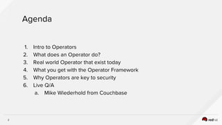 Operator Framework Overview | PPT