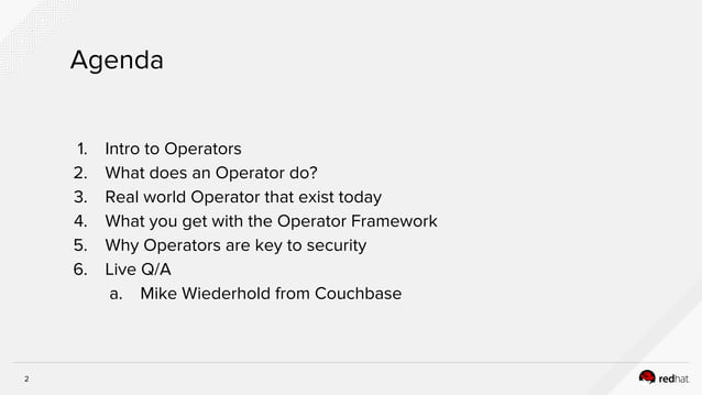Operator Framework Overview | PPT