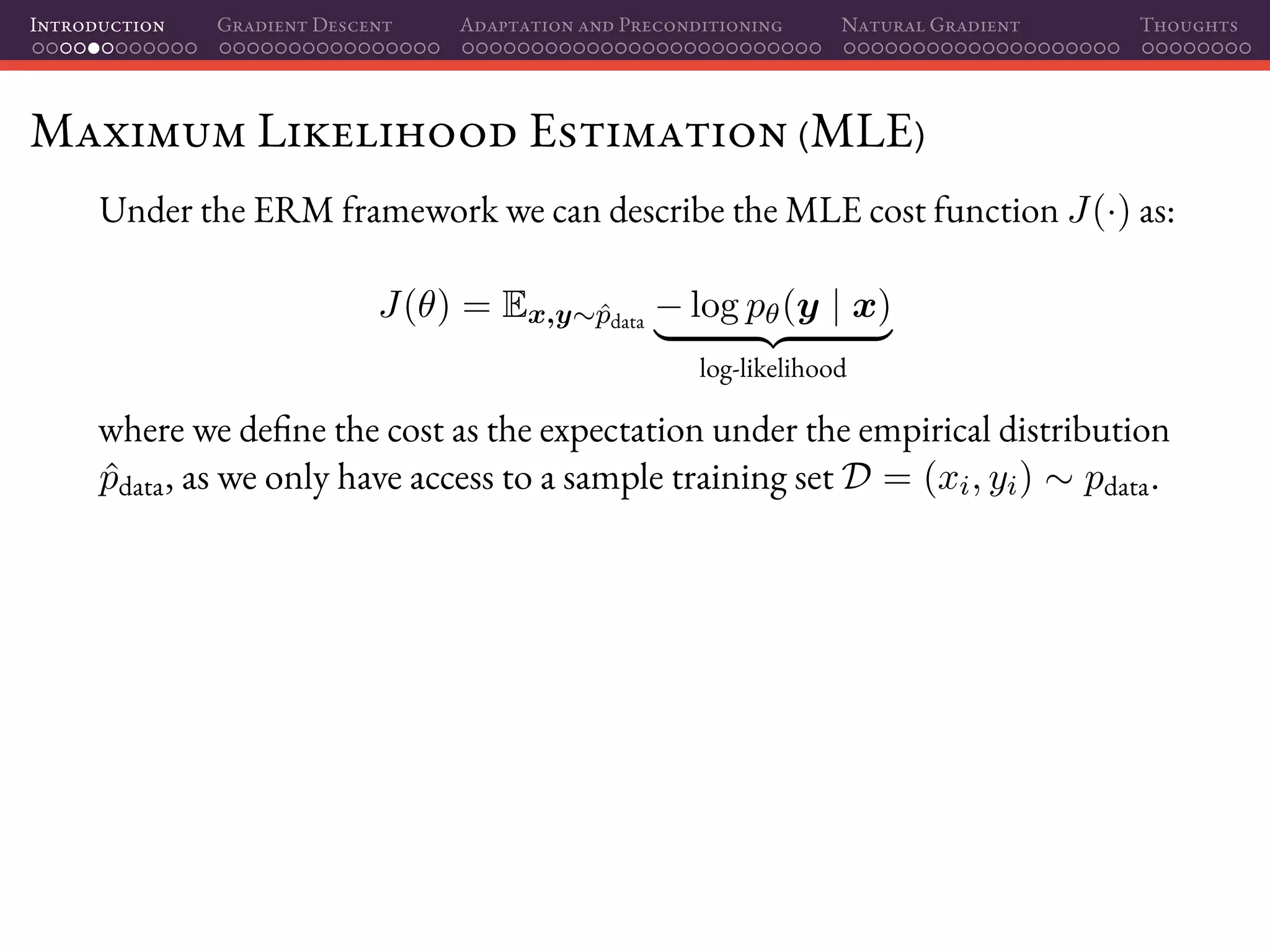 Gradient Based Optimization For Deep Learning A Short Introduction