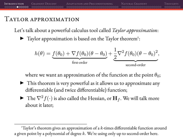 Gradient Based Optimization For Deep Learning A Short Introduction Ppt