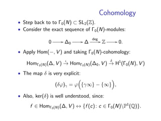 Quaternionic Modular Symbols in Sage | PPT