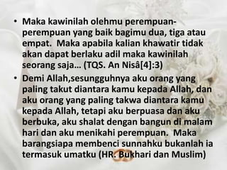 kajian pra nikah | PPTX