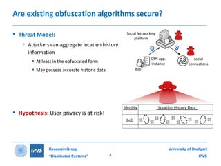 Conference talk: Understanding Vulnerabilities of Location Privacy Mechanisms against Mobility ...