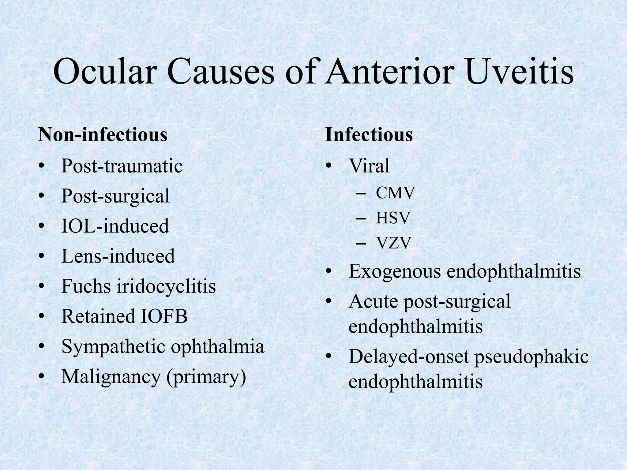 Uvetis, anterior uveitis, posterior uveitis | PDF