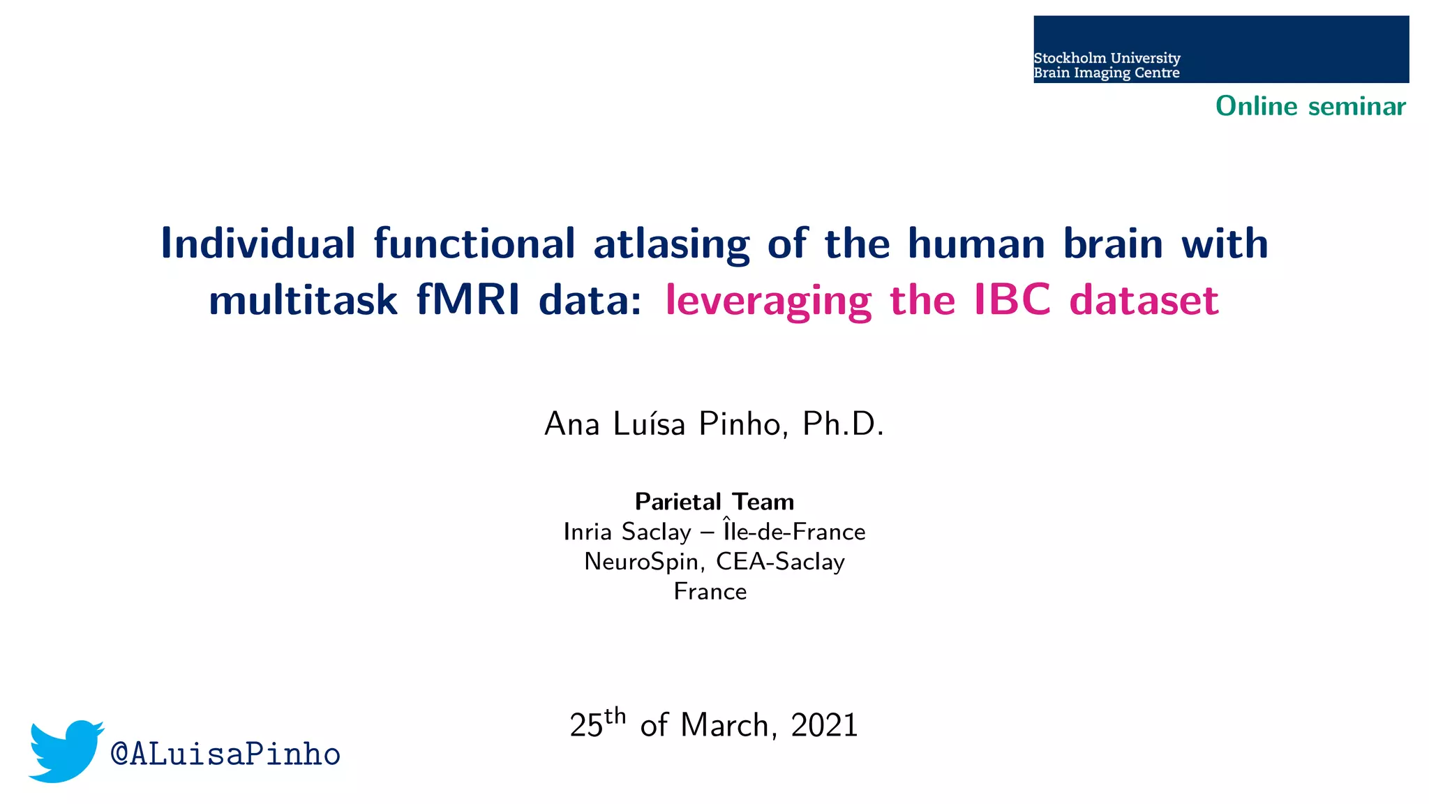 Individual functional atlasing of the human brain with multitask fMRI ...