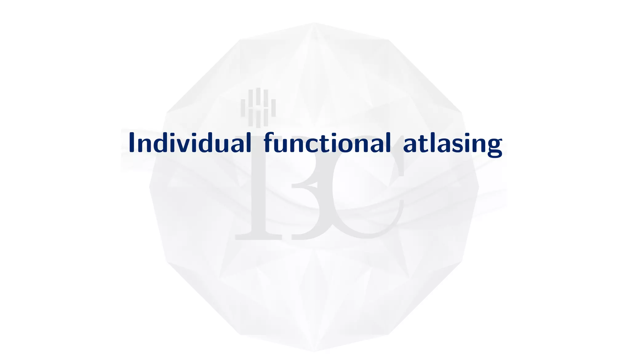 Individual functional atlasing of the human brain with multitask fMRI ...