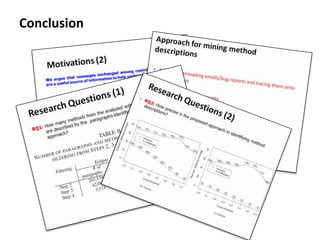 ICPC 2012 - Mining Source Code Descriptions | PPTX
