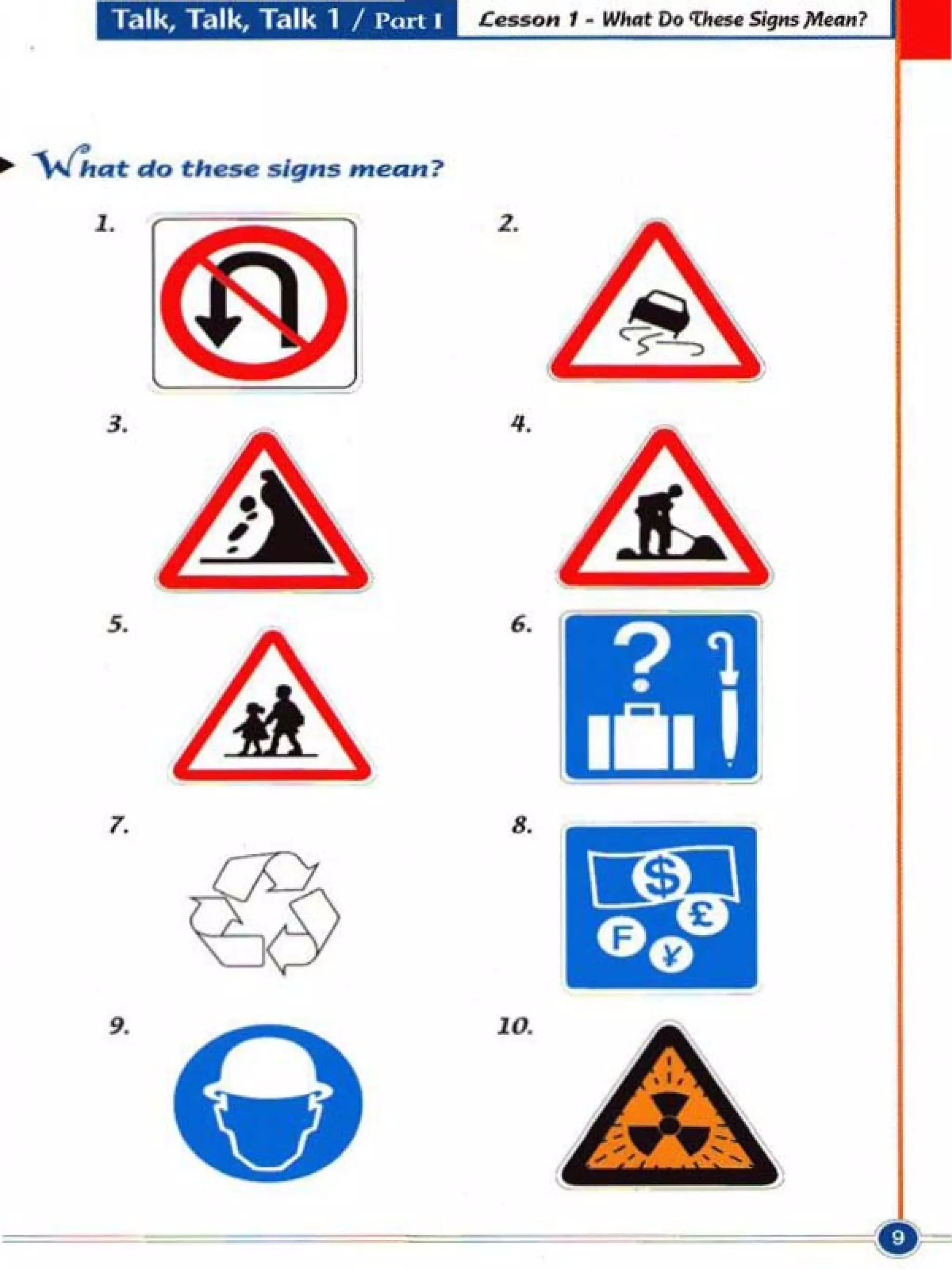 Talk talk talk 1 | PDF