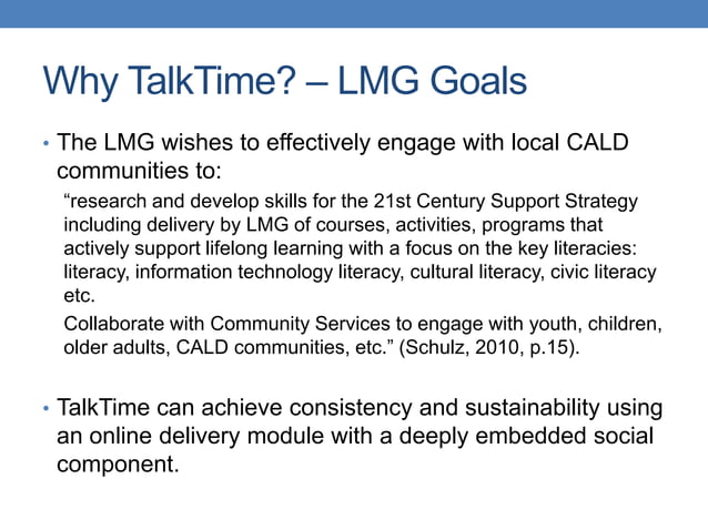 TalkTime Introduction | PPT