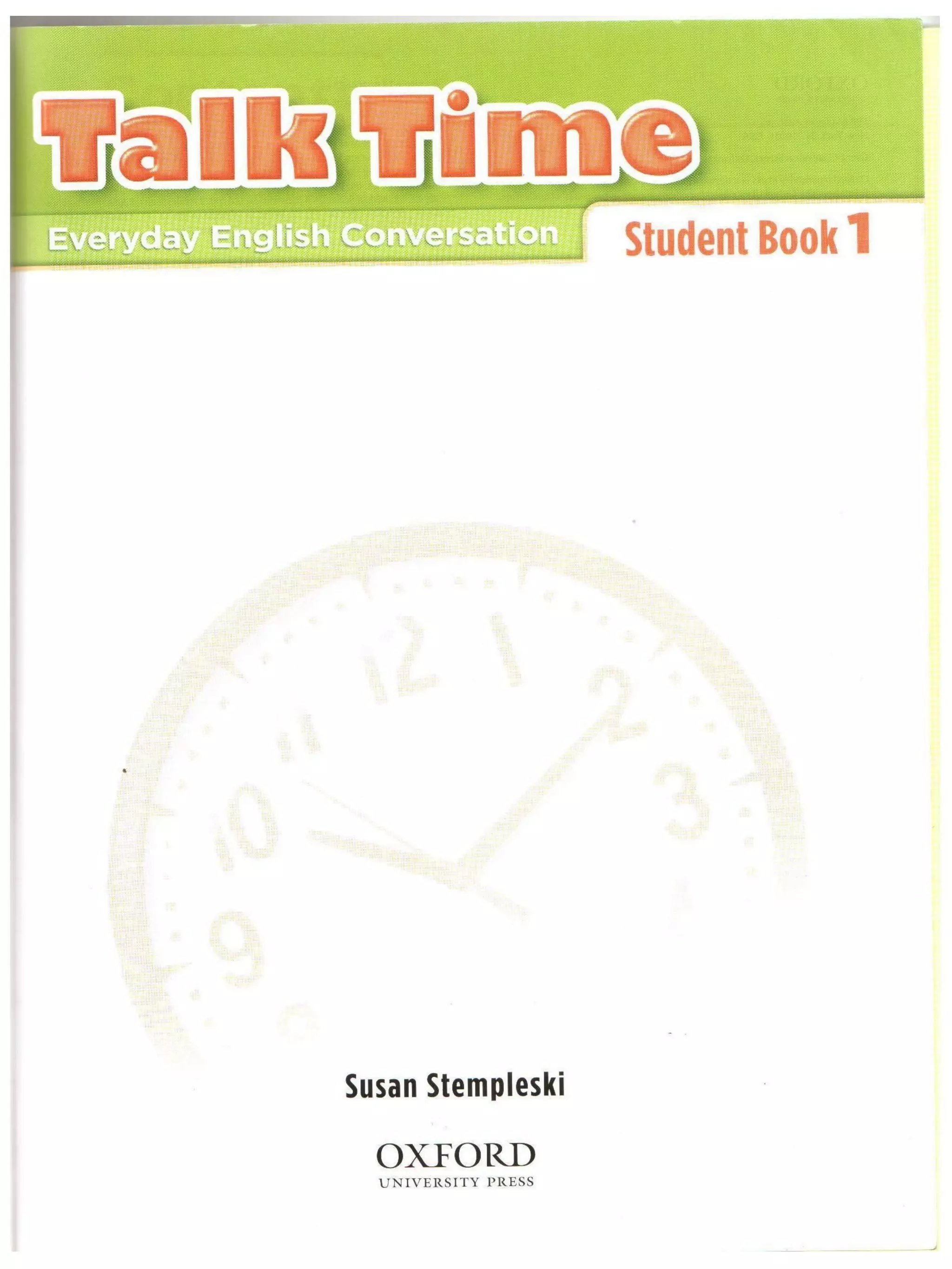 Talk time 1 | PDF