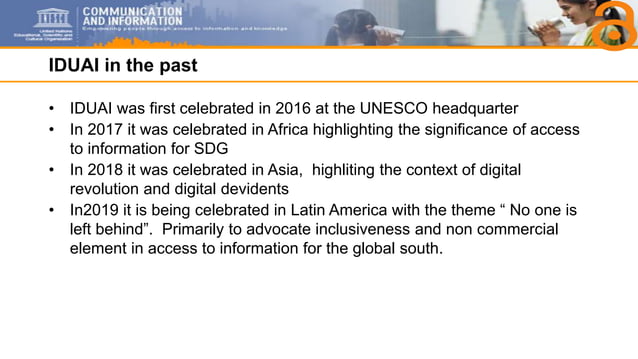 IDUAI Making Information Accesible | PPT