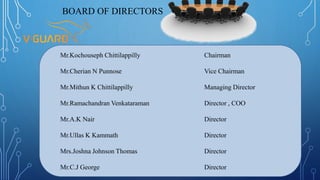 Presentation on Vguard | PPTX